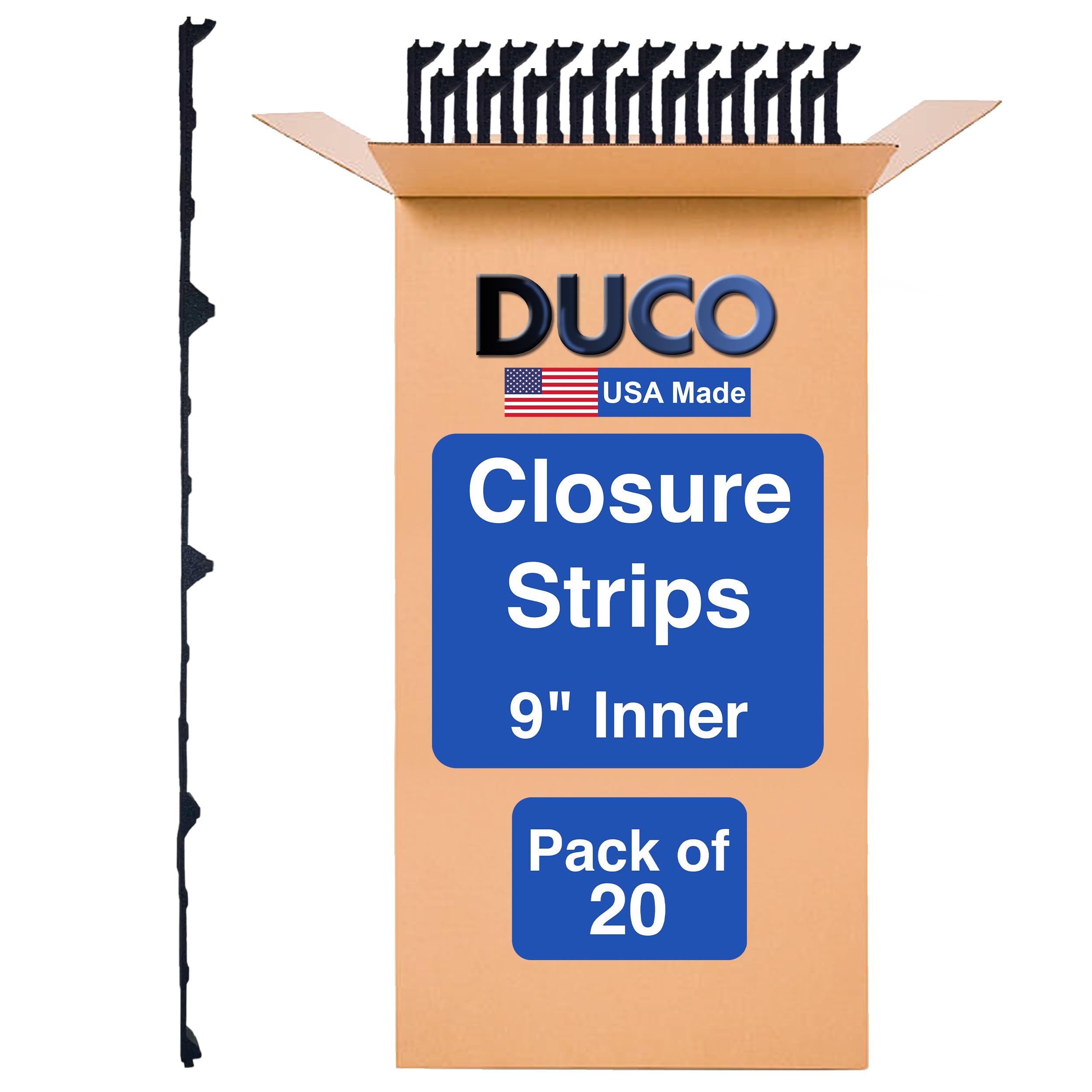 Duco Usa Made Classic Rib Foam Closure Strips 3ft Long | Desertcart ...