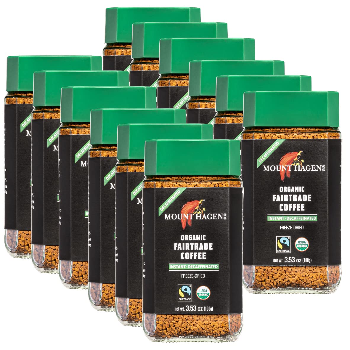 Amazon.com : Mount Hagen 3.53oz Organic Freeze Dried Instant Decaf ...