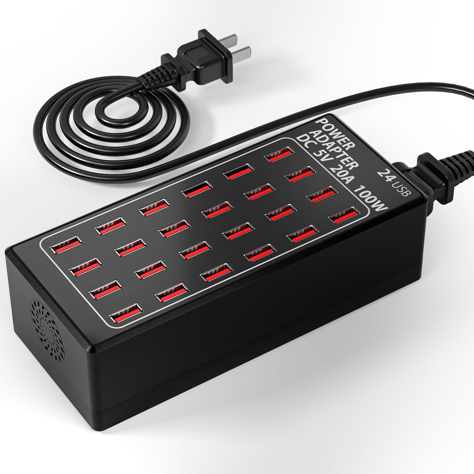 Amazon.com: 24-Port 100 watt (20 A) Charging Station for Multiple ...