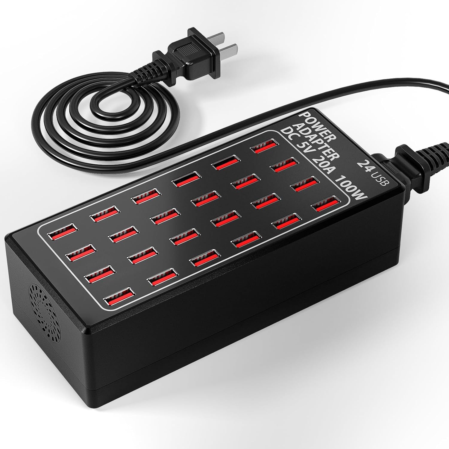 Amazon.com: 24-Port 100 watt (20 A) Charging Station for Multiple ...