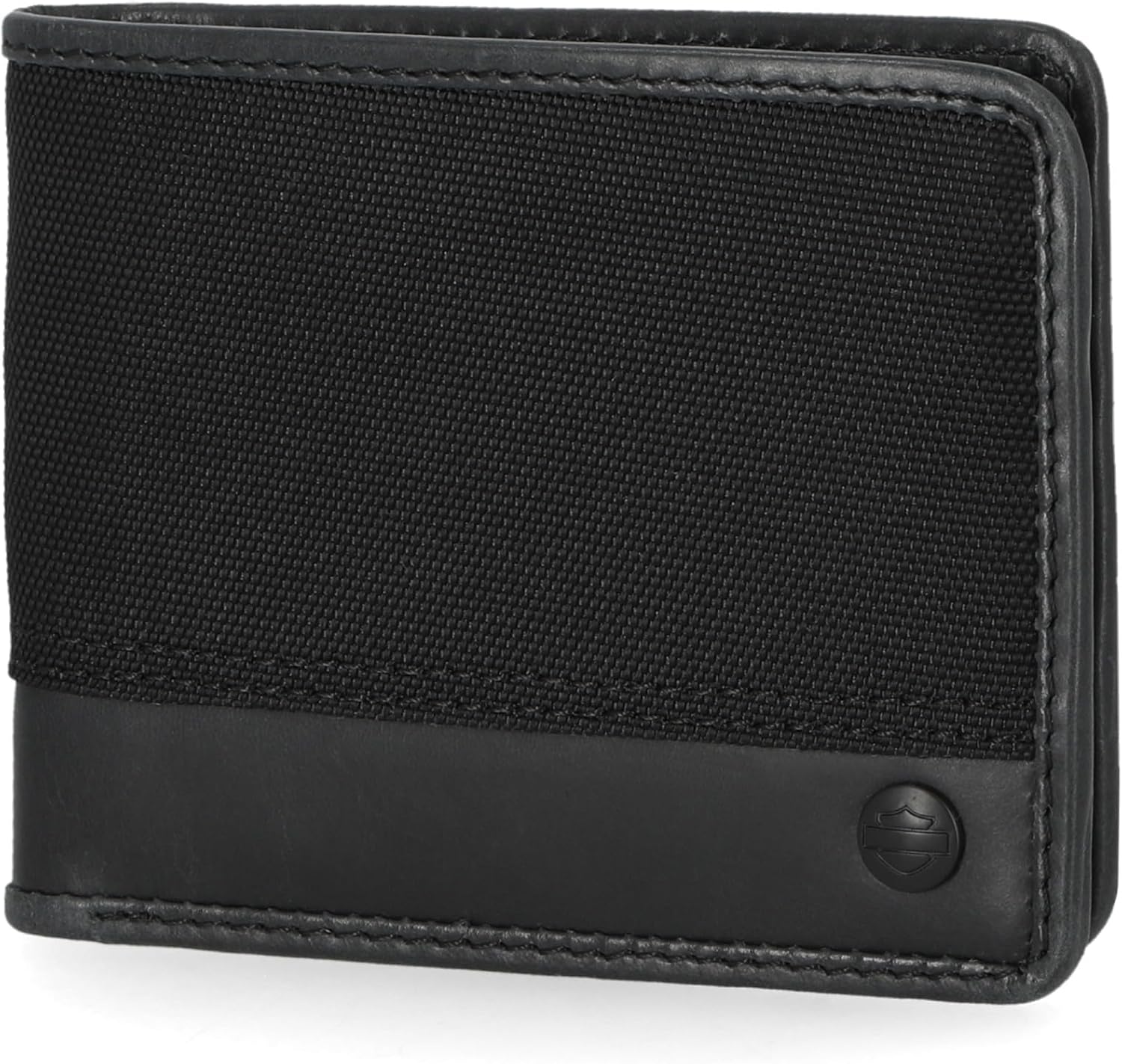 Amazon.com: Harley-Davidson Men's Classic Cordura Leather Trim Double ...
