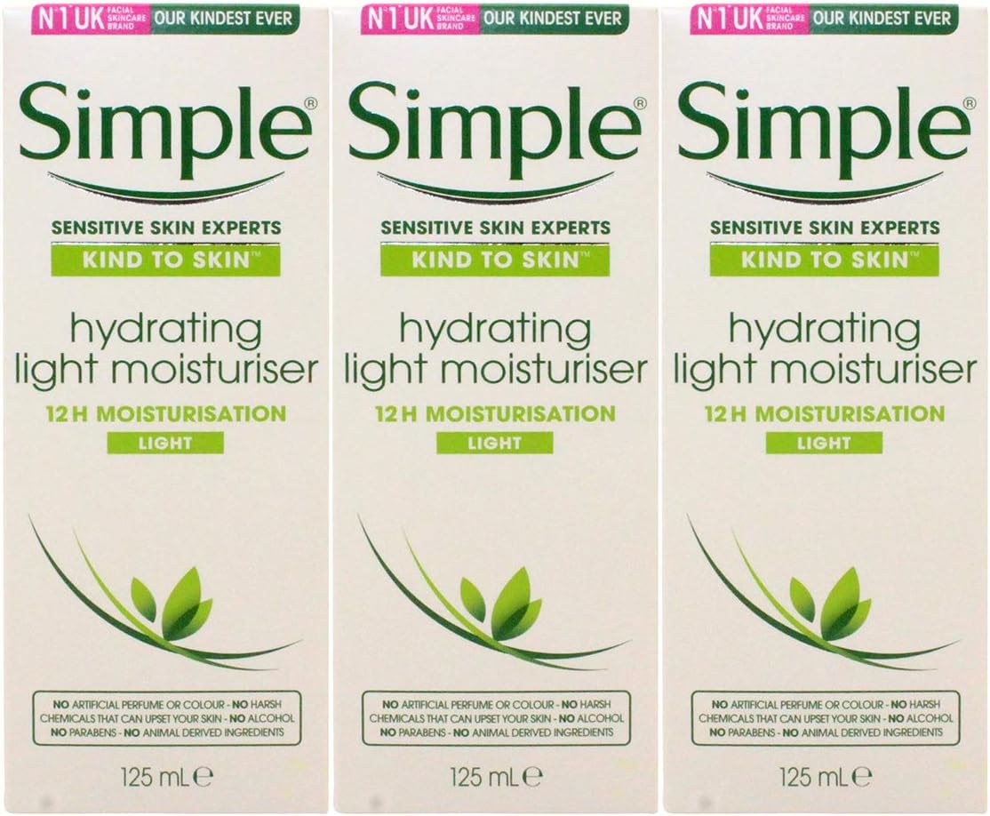 Amazon.com: Simple Skin Hydrating Moisturizer, Facial Moisturizer for ...