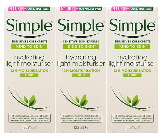 Amazon.com: Simple Skin Hydrating Moisturizer, Facial Moisturizer for ...
