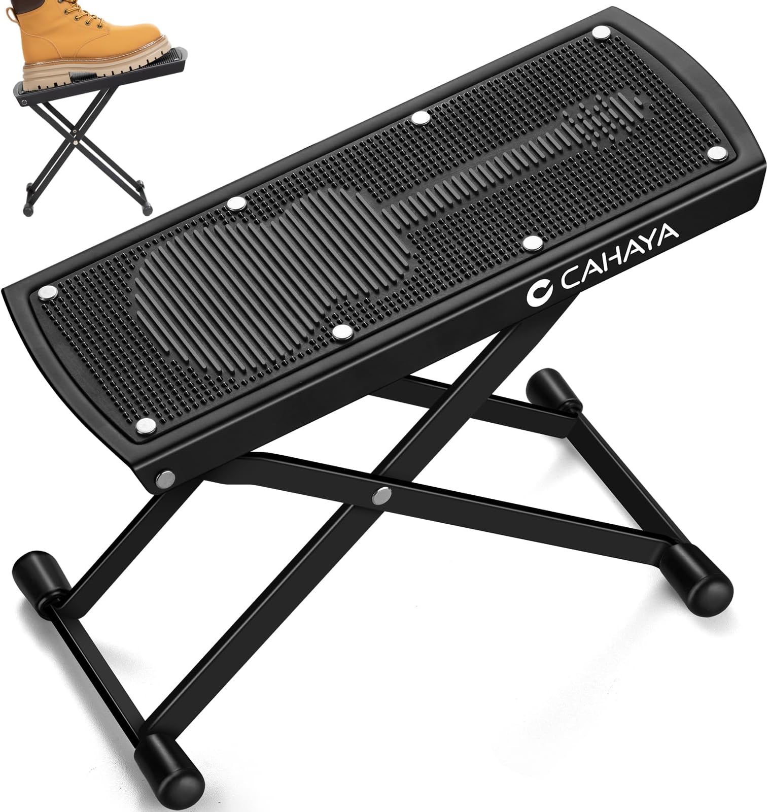 Amazon.com: Stage Rocker Powered by Hamilton SR360300 Guitar Foot Rest ...