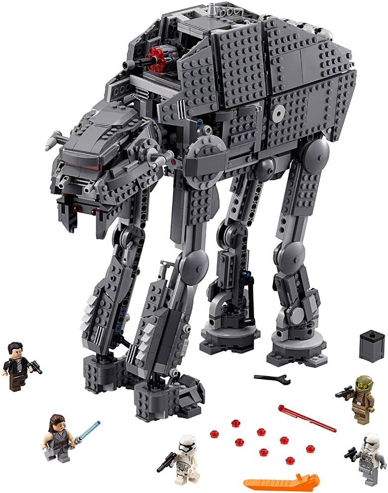 LEGO Star Wars First Order Heavy Assault Walker 75189 Building Kit ...