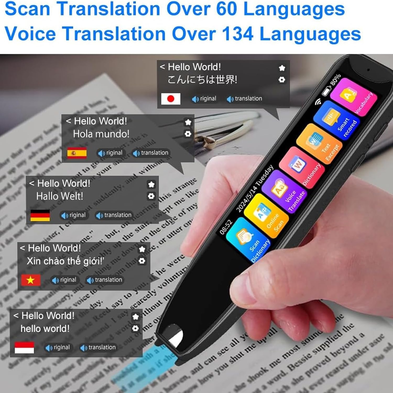 My Easy Scan Pen, Ai Smart Pen Chat Gpt, Dyslexia Bahrain | Ubuy