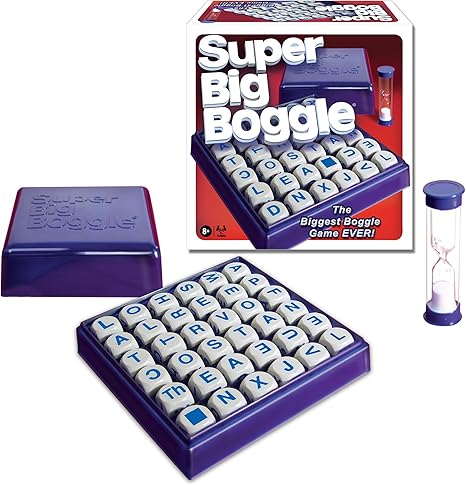 Amazon.com: Winning Moves Super Big Boggle with 6x6 Grid and 36 Letter ...