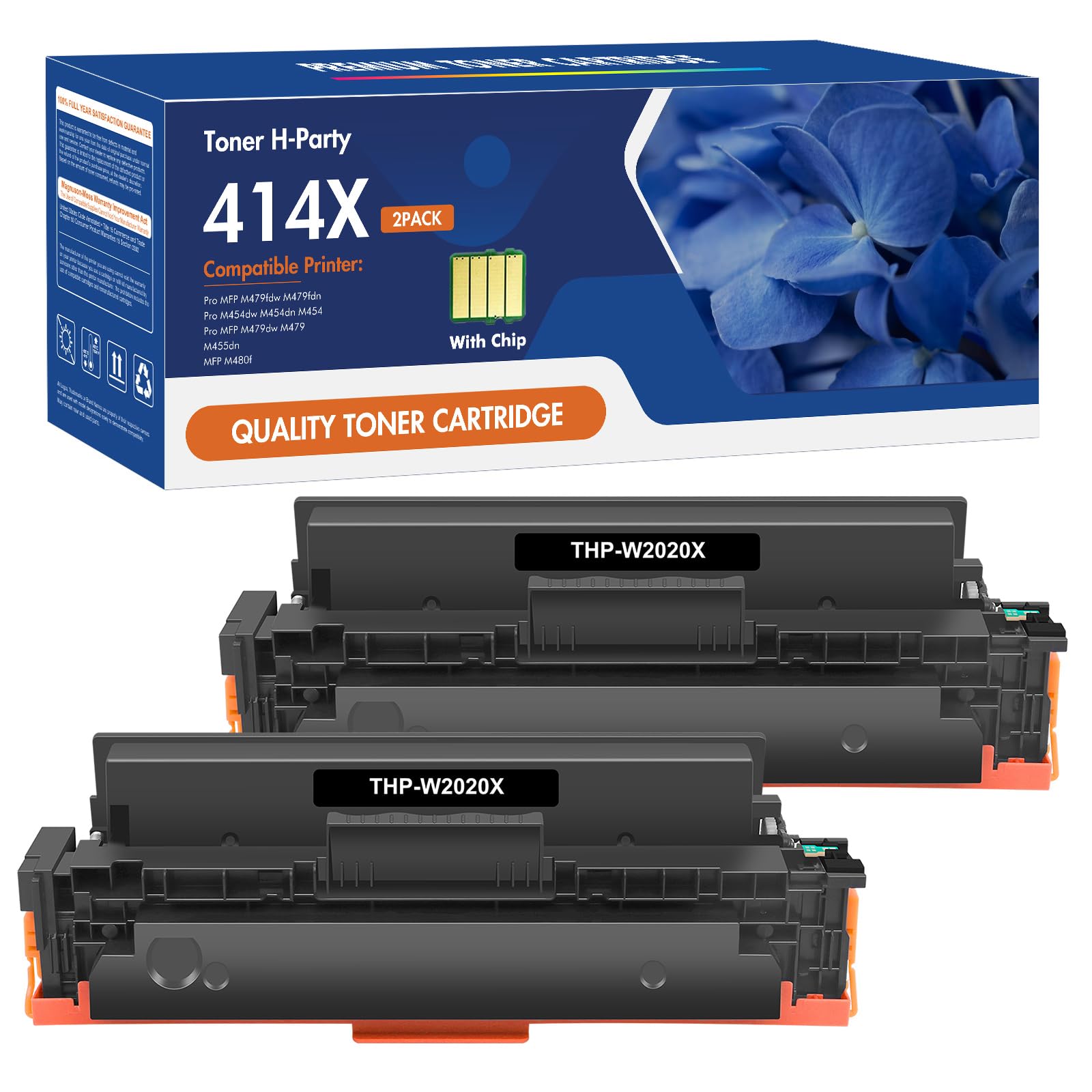 Amazon.com: 414X Black Toner Cartridges High Yield MFP M479fdw 414X ...