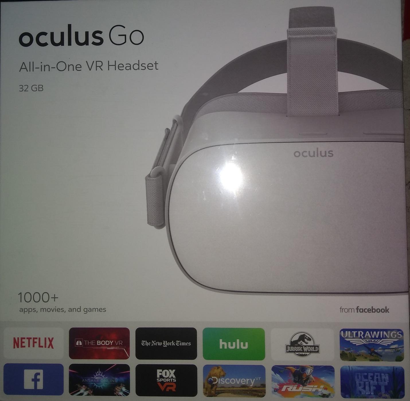 Oculus Go Standalone Virtual Reality Headset - 32GB : Amazon.in ...