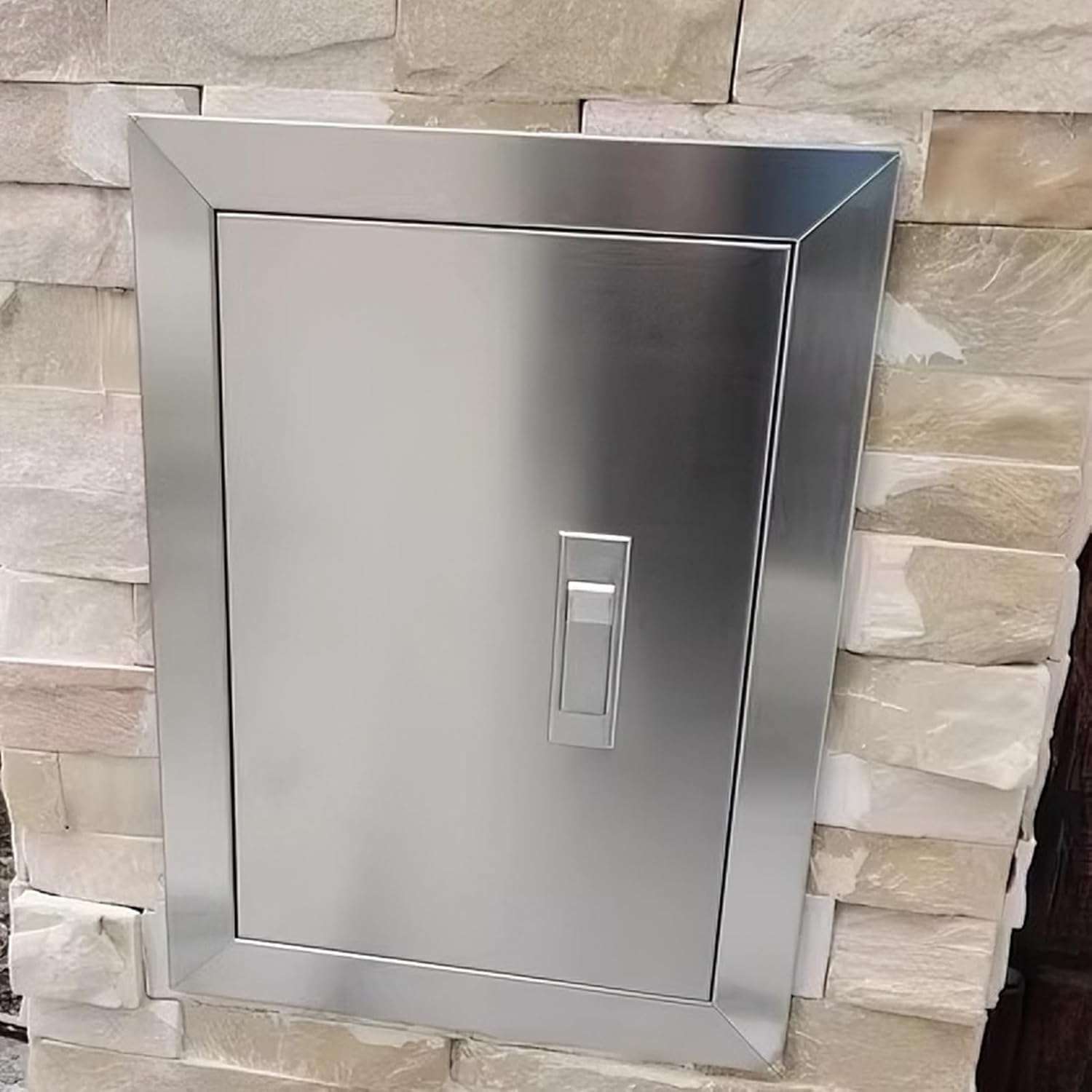 1cm Thickened Metal Access Panel, Outdoor Wall Access Panel with Door ...