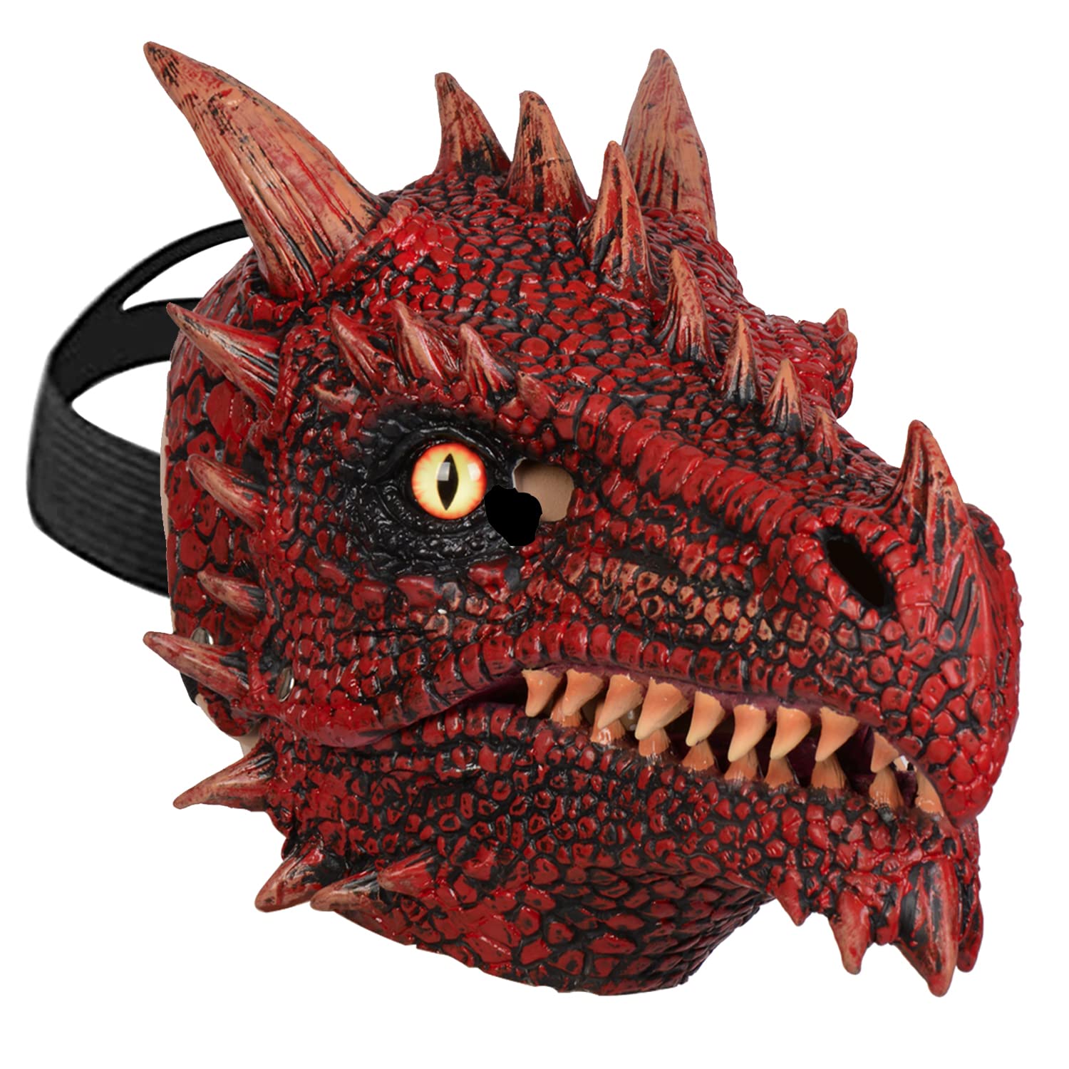 Sunlisky Halloween Dino Mask Dino Mask With Movable Jaw Realistic ...