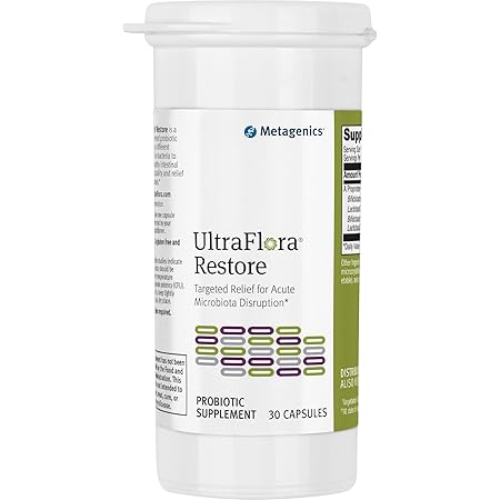 Amazon.com: Metagenics UltraFlora® Restore – Daily Probiotic ...