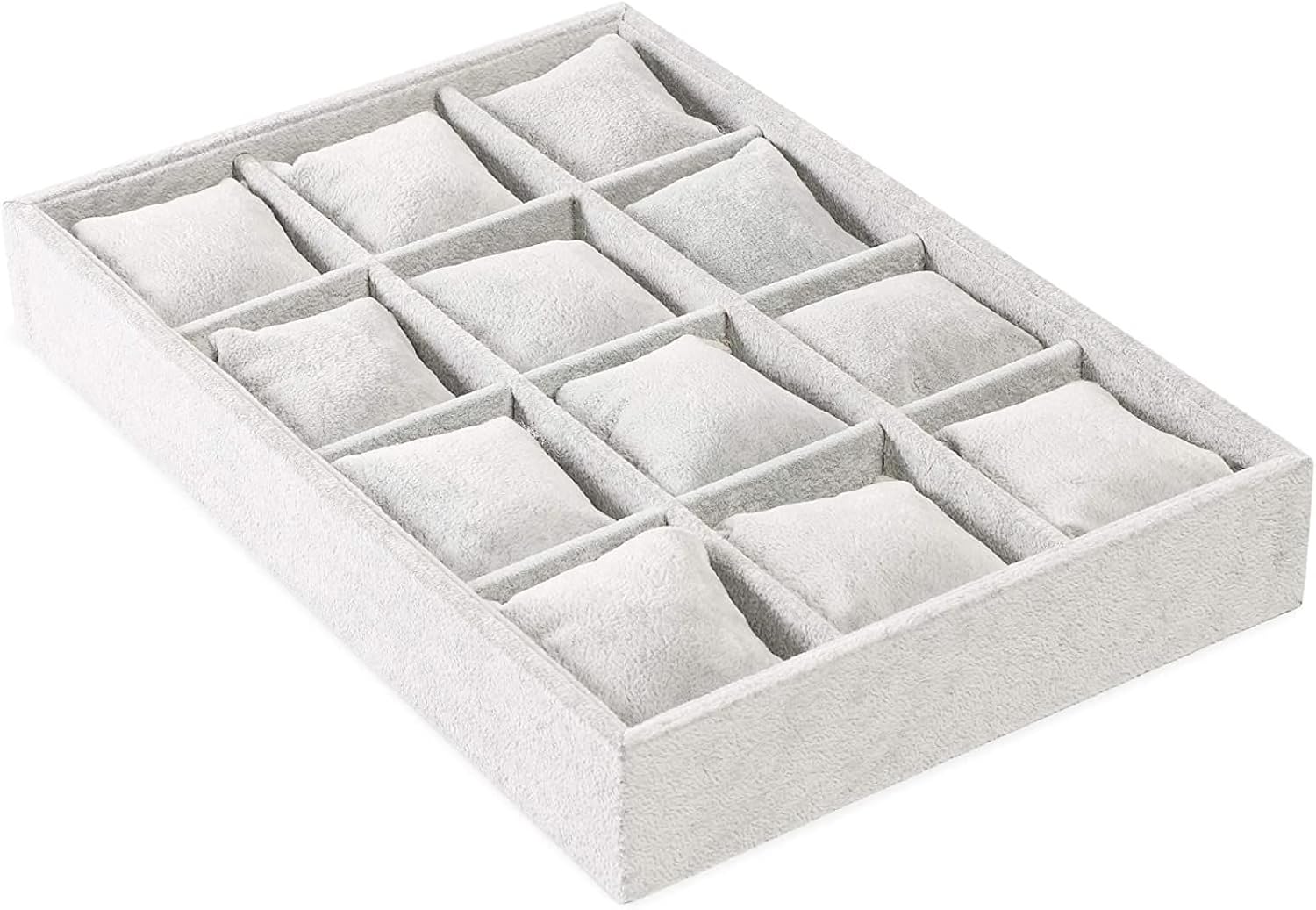 Amazon.com: Juvale Rectangular Velvet Watches & Jewelry Display Tray ...