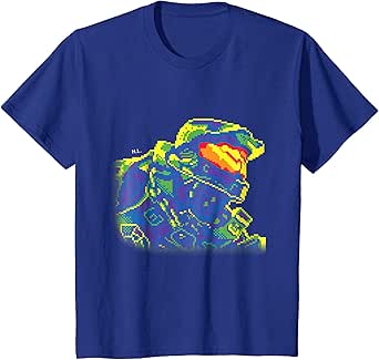 Amazon.com: Pixelated Rainbow Master Chief : Clothing, Shoes & Jewelry