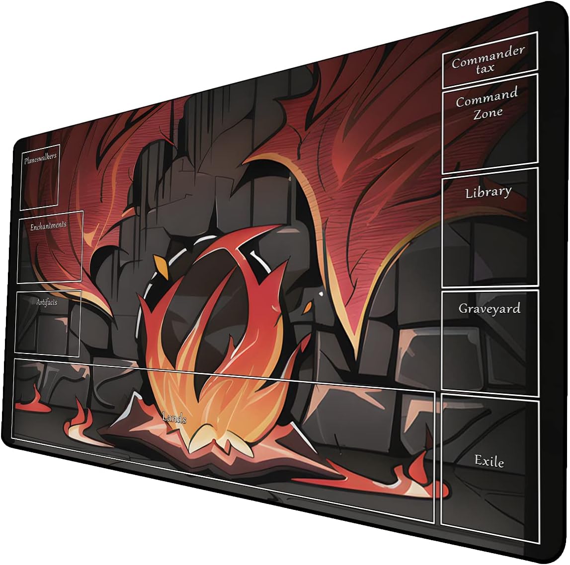 Amazon.com: AI Painting TCG Playmat - MTG Trading Card Game Mat with ...