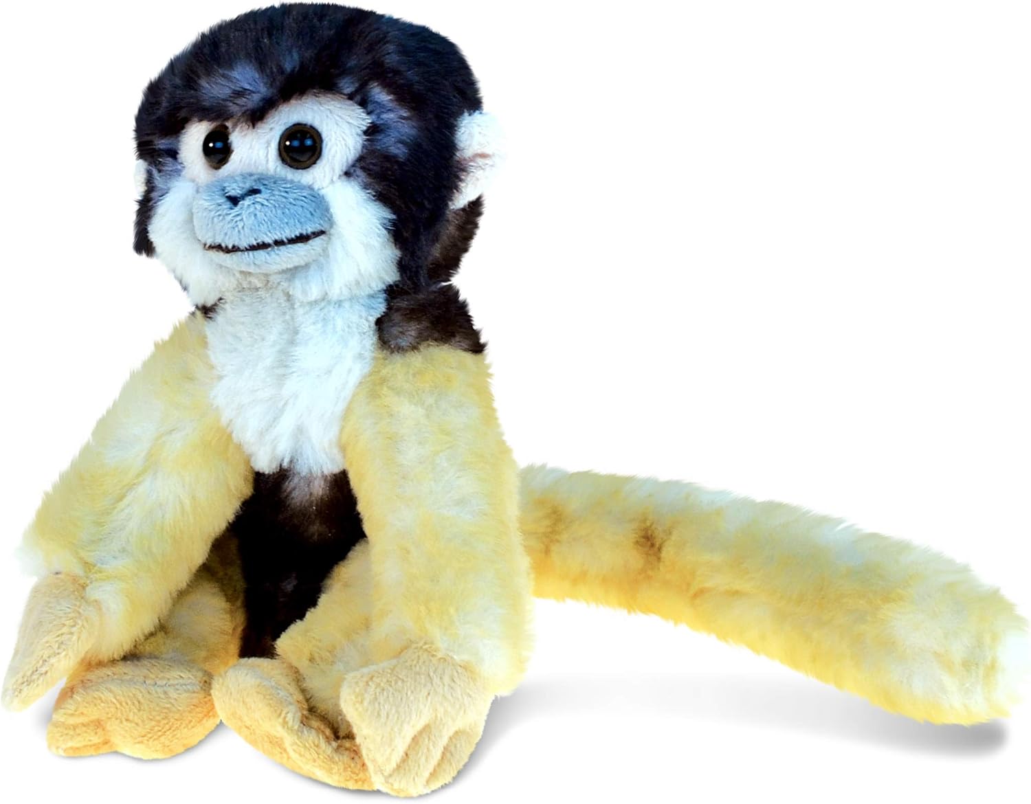 Amazon.com: Puzzled DolliBu Plush Squirrel Monkey Stuffed Animal - Soft ...