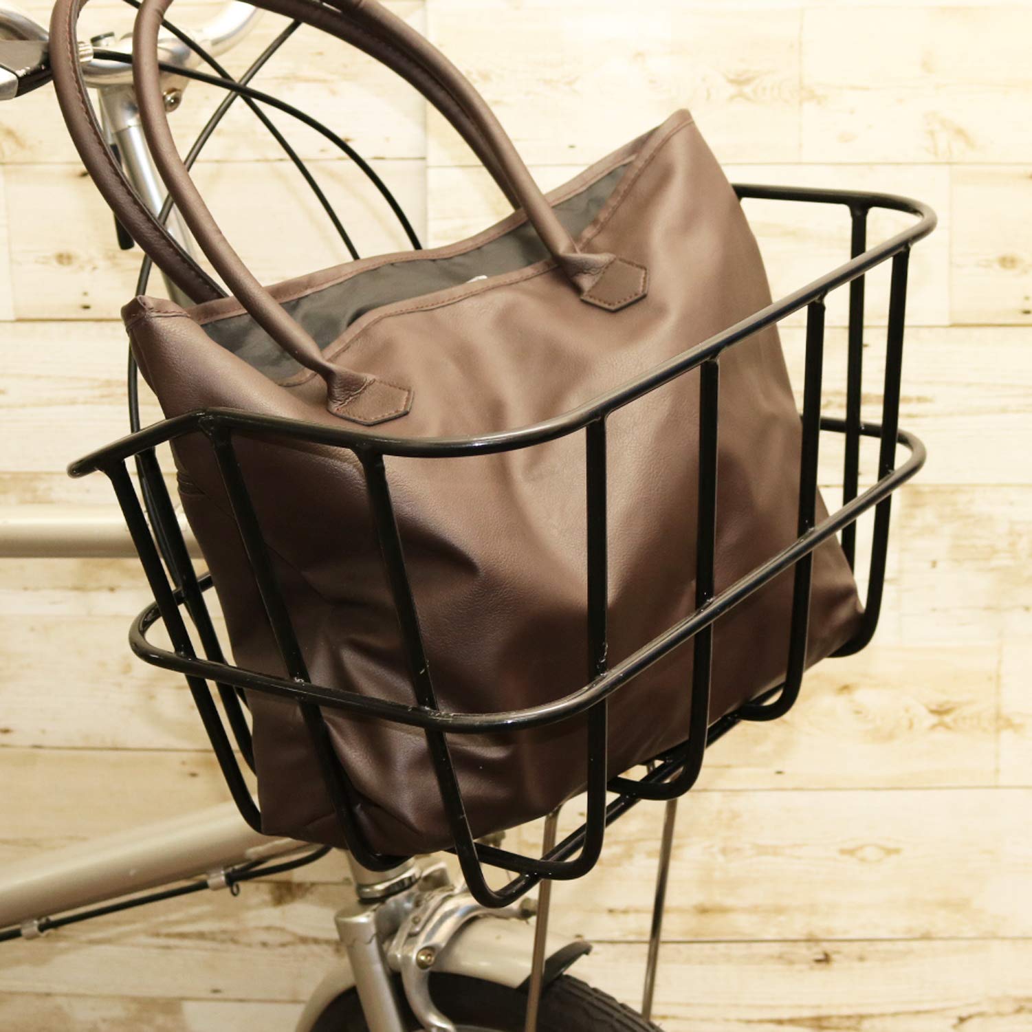 Amazon | 自転車用前カゴ アルミダスF300 アルミ前カゴ 取付金具付 SSK