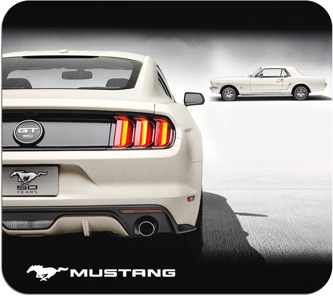 Amazon.com: iPick Image Made for Ford Mustang 50 Years Graphic PC Mouse ...