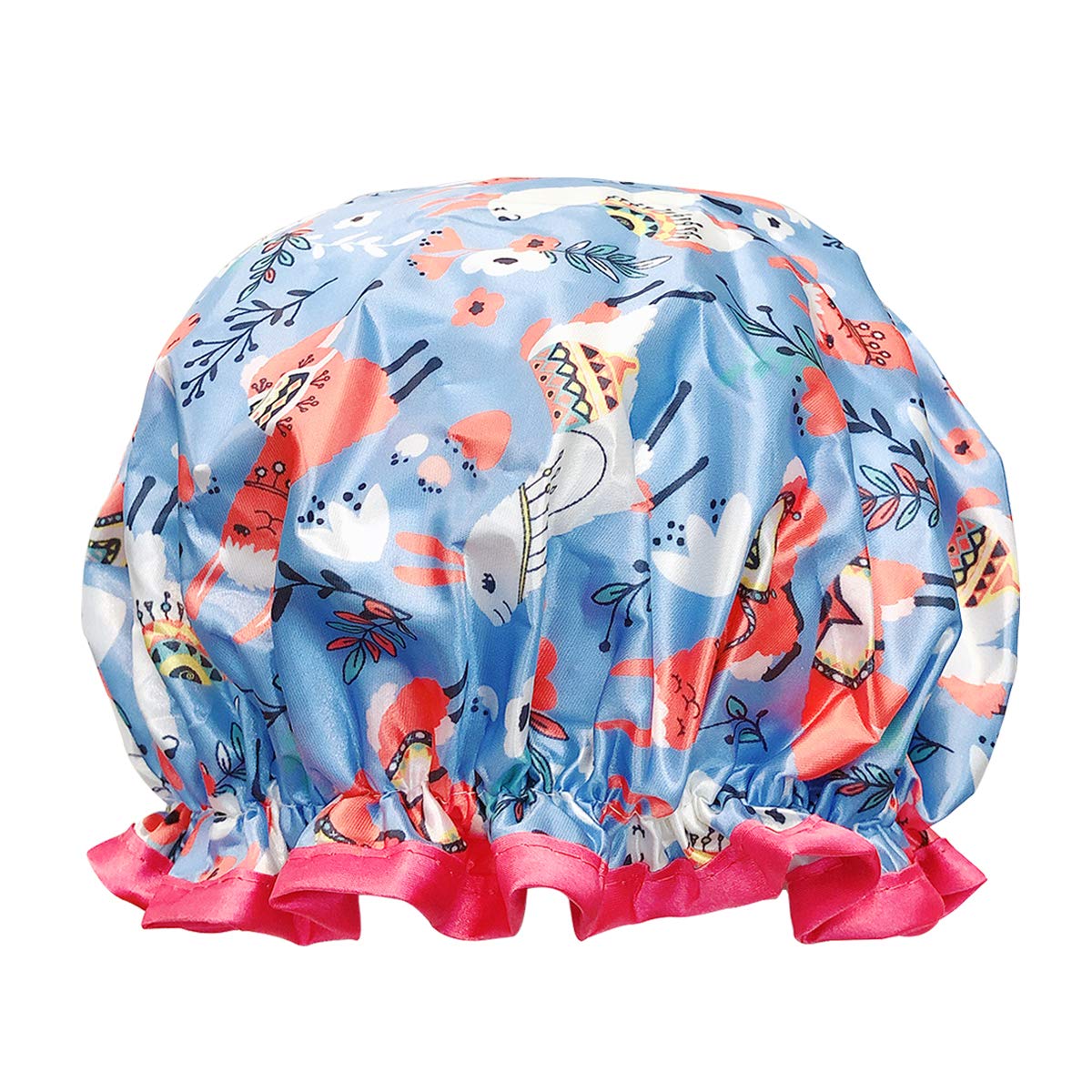 Snapklik.com : Allydrew Reusable Womens Waterproof Shower Caps For Long ...