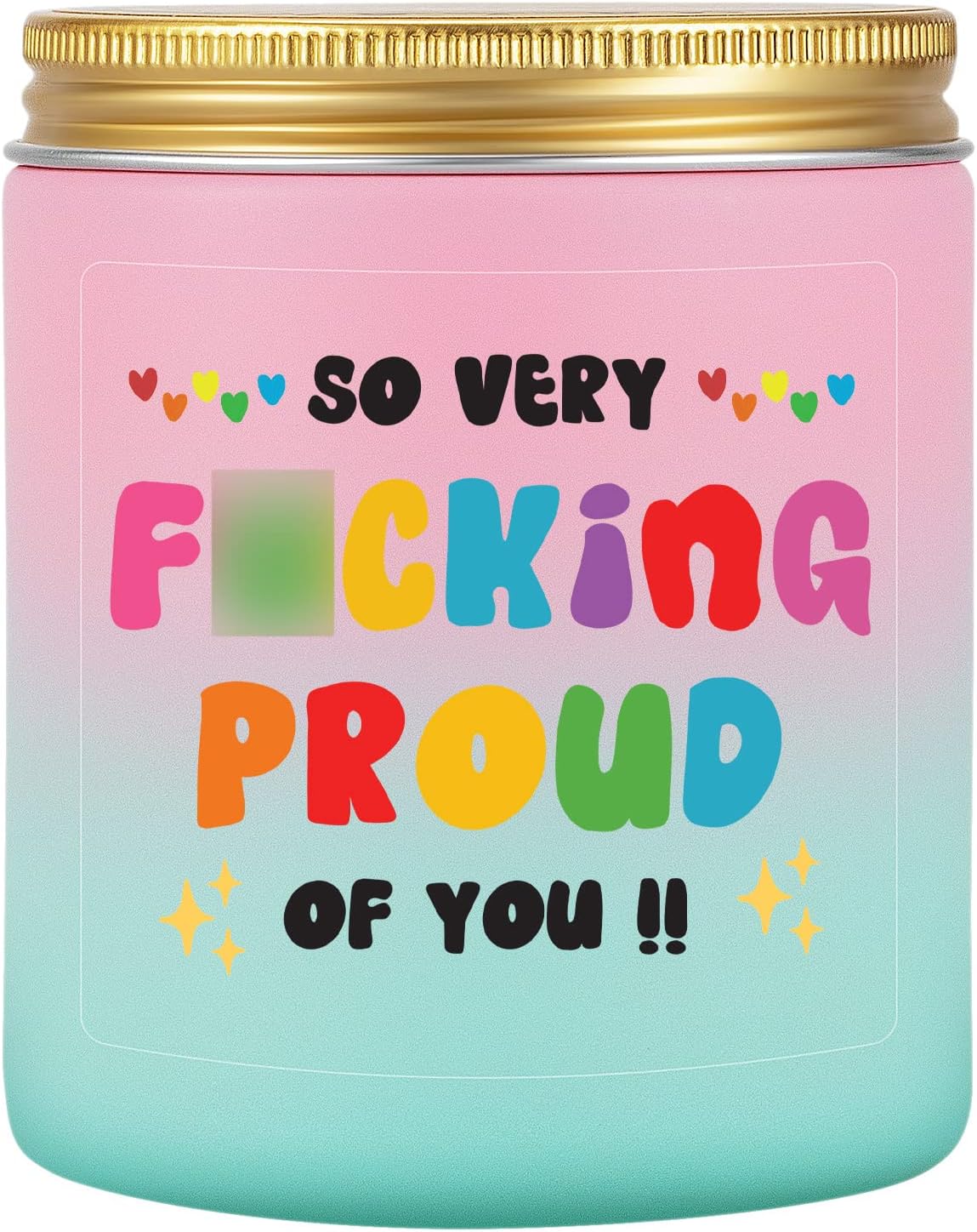 Amazon.com: LEADO Scented Candles - Proud of You Gifts for Her - Funny ...