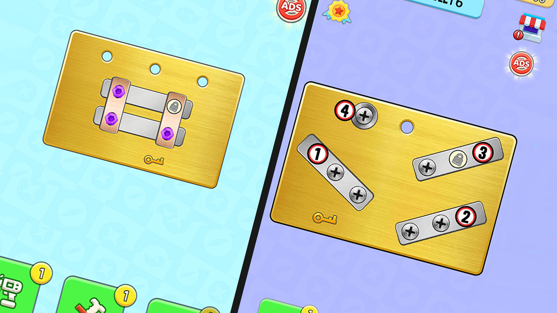 Screw Pin Puzzle: Nuts and Bolts Puzzle Take Off Screw Master - Screw ...