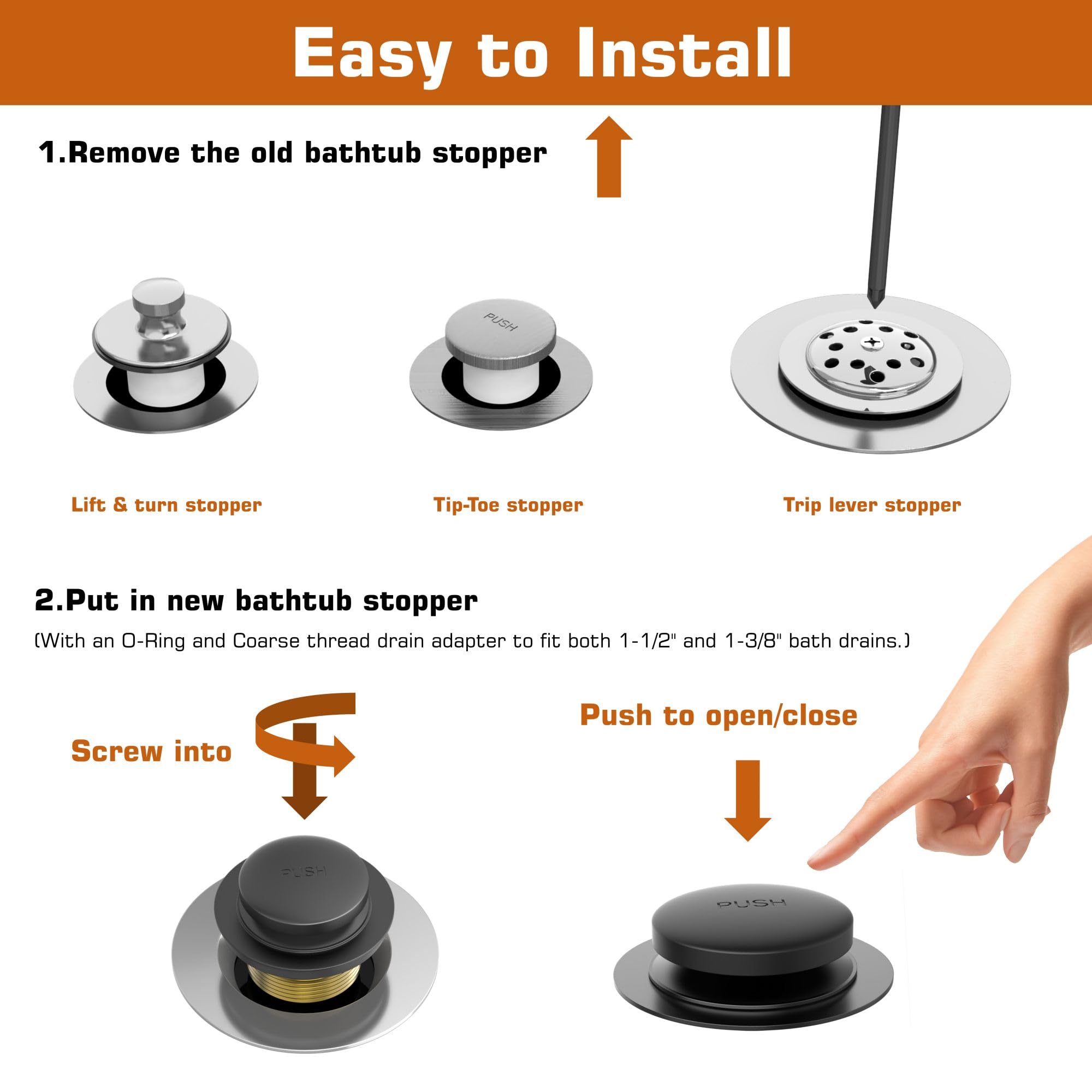 Replacing Tub Overflow Stopper For Bathroom How To Replace A Bathtub