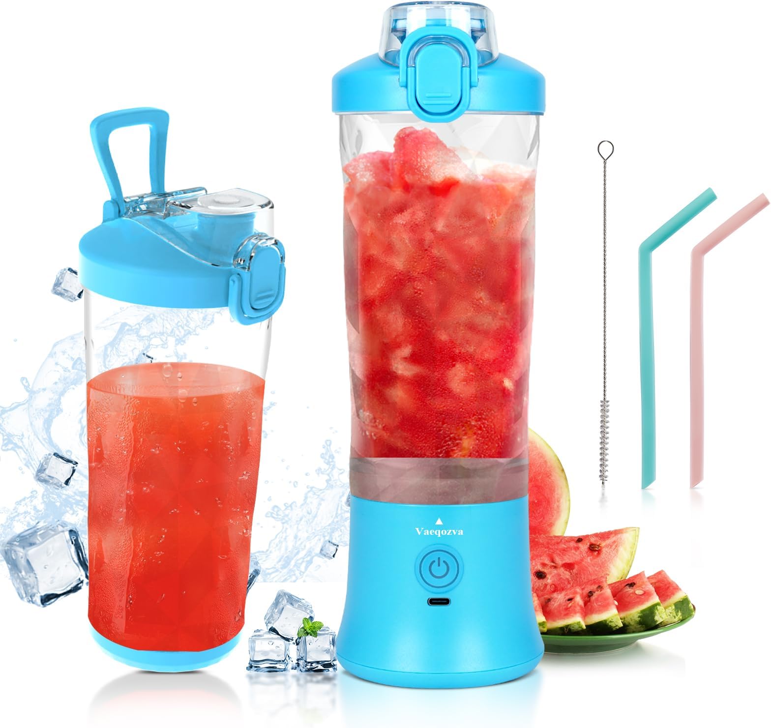 Amazon.com: Mulli Portable Blender,Personal Blender for Shakes and ...