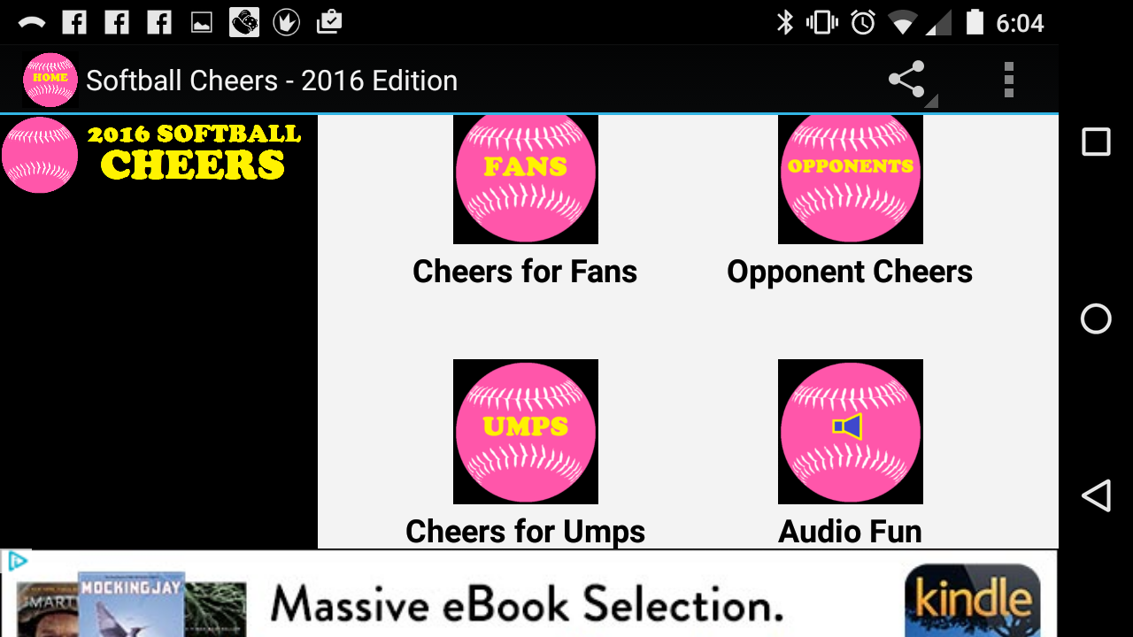 Softball Cheers - 2016 Edition - App on Amazon Appstore