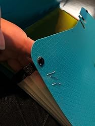 Amazon.com : Five Star Expanding File Folder, 5-Pocket Vertical Expandable File Folder, Teal ...