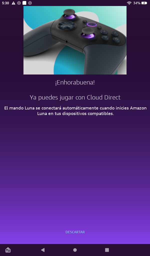 Aplicación Mando Luna en Amazon Appstore