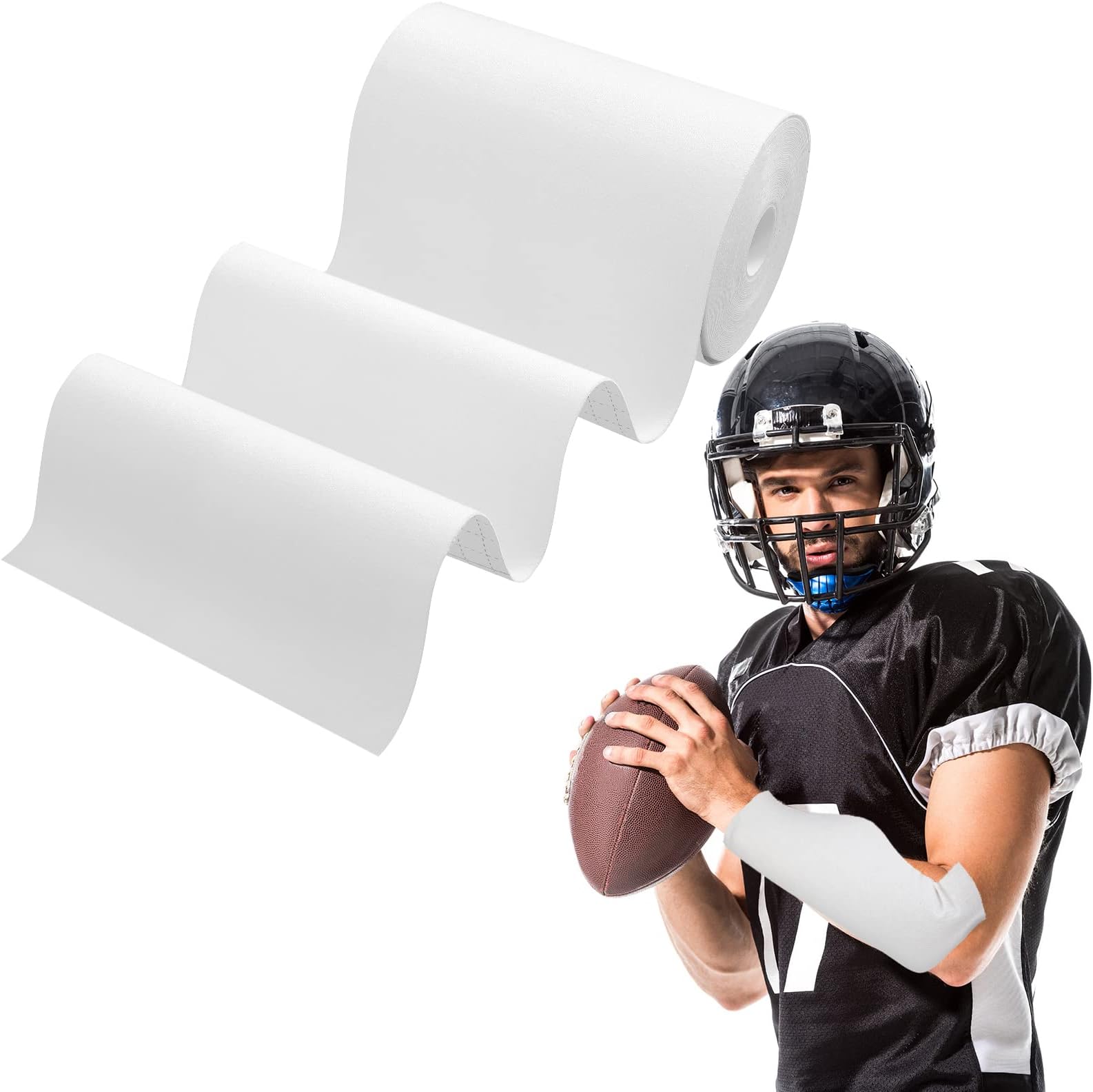 Amazon.com: 32.8 Feet Football Turf Tape Athletic Sports Tape White ...