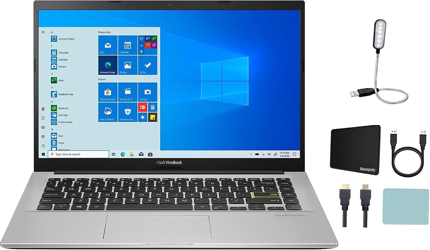 Amazon.com: ASUS Vivobook 14'' FHD (1920x1080) Laptop, Intel i3-1005G1 ...