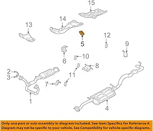 General Motors 15027074, Exhaust Pipe Connector Gasket