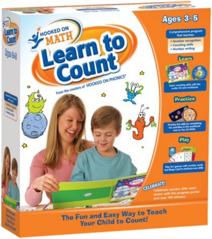 Amazon.com: Hooked On Phonics Math Learn to Count : Toys & Games