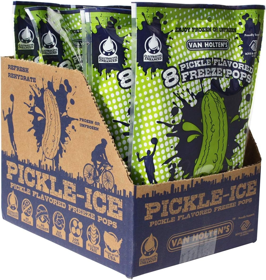 Amazon.com : Rick’s Picks Snacking Pickles, Garlic Dill Pickle Spears ...