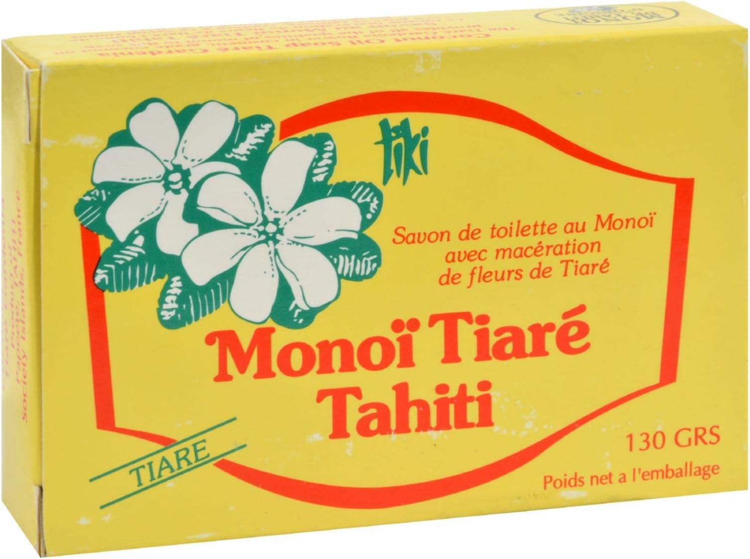 Amazon.com : Monoi Tiare Tahiti Tahiti Soap Tiare - 4.55 oz : Bath ...