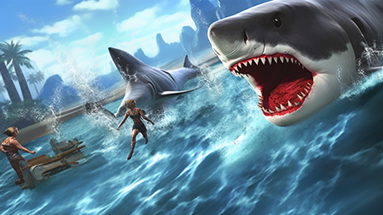 Extreme Angry Shark Attack Simulator 3D: Underwater Ocean Survival ...
