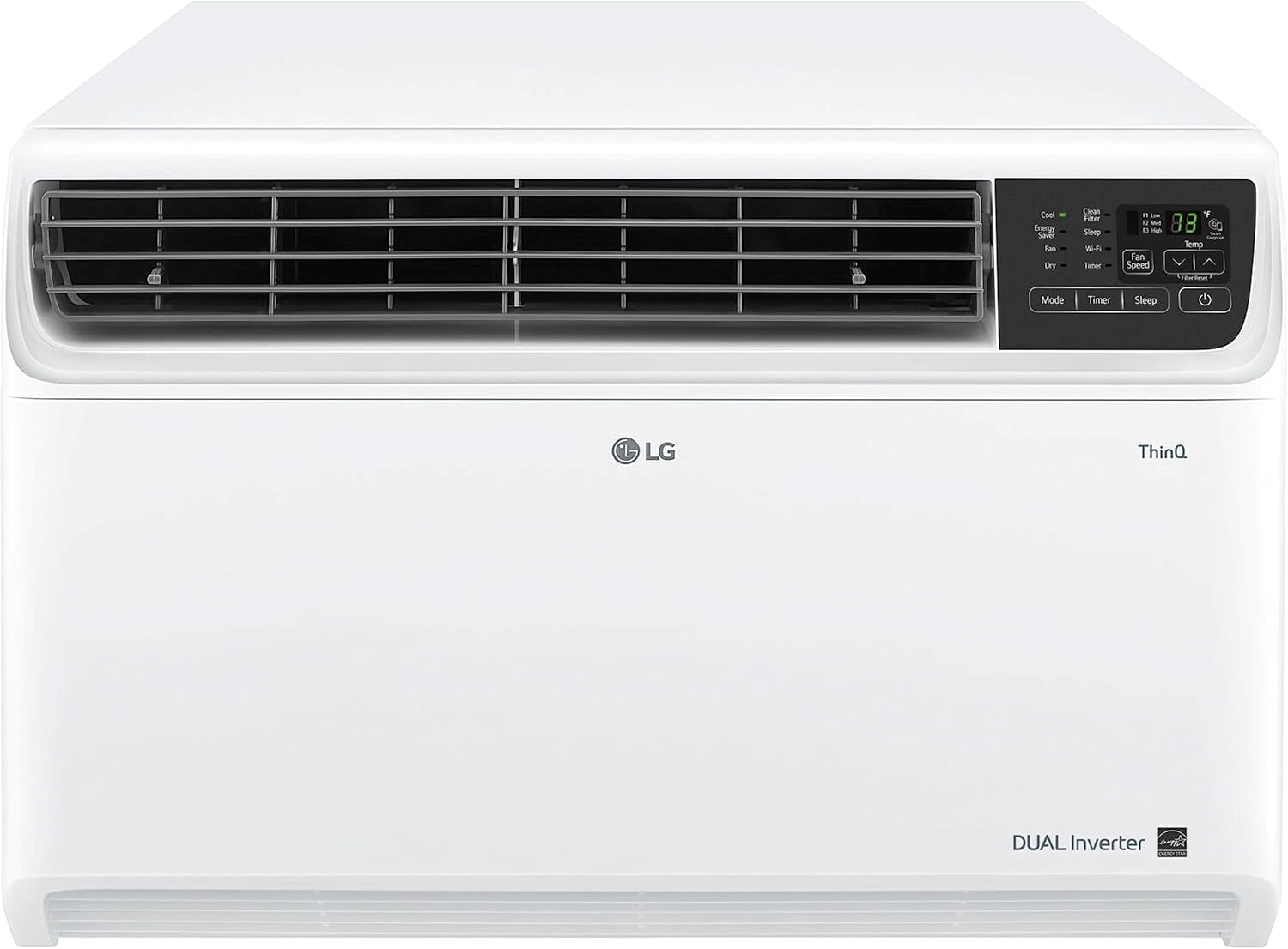 Amazon.com: LG 18,000 BTU DUAL Inverter Smart Window Air Conditioner, 230V, Cools 1,000 Sq. Ft ...