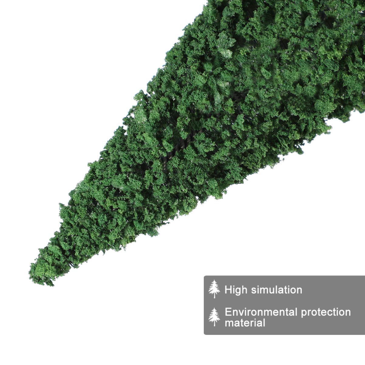 Buy 16 Pieces Mixed Model Trees 3.5-5.5 inch Train Trees Railroad ...