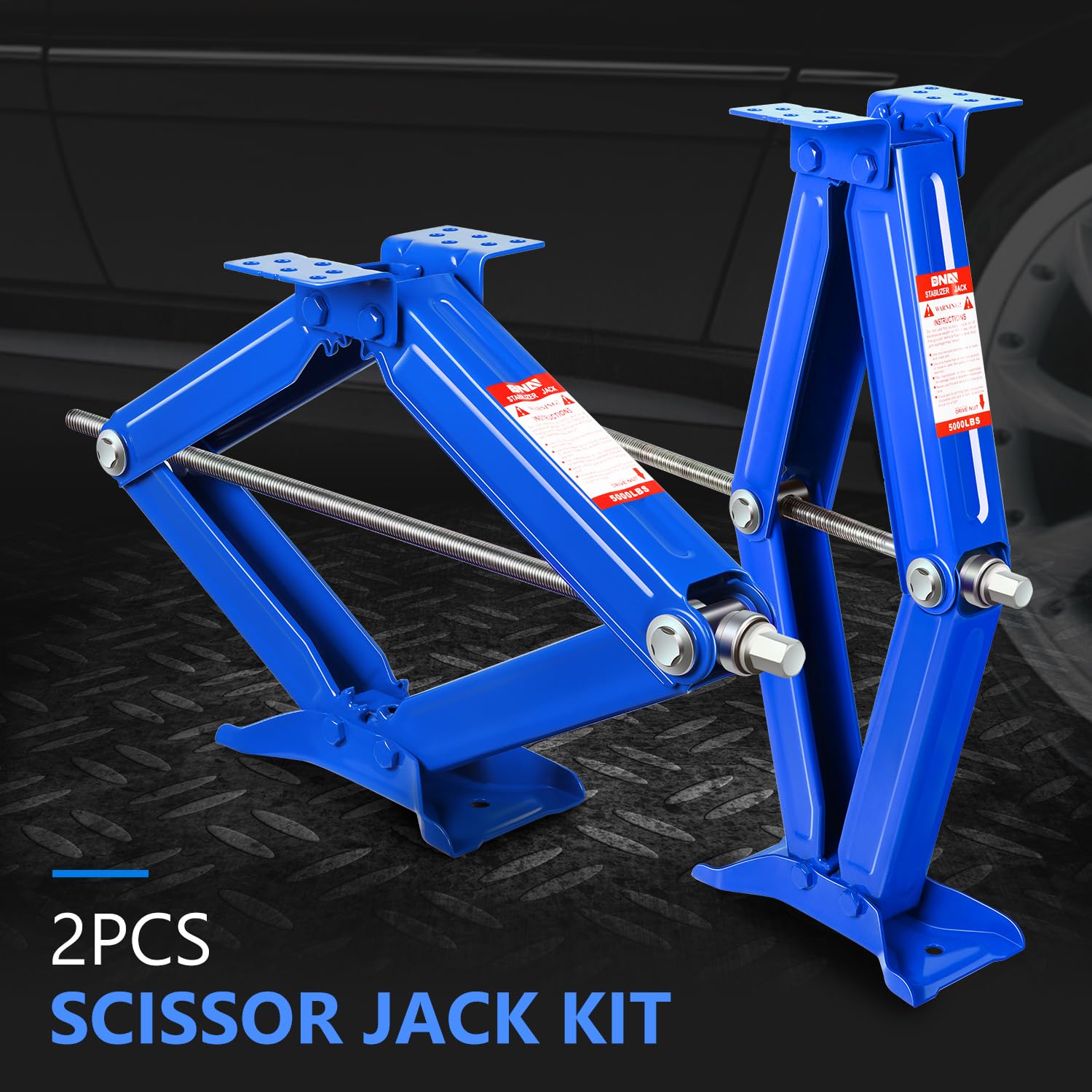 Scissor Jacks For Rv Trailer 30" RV Stabilizing Leveling Scissor Jack ...