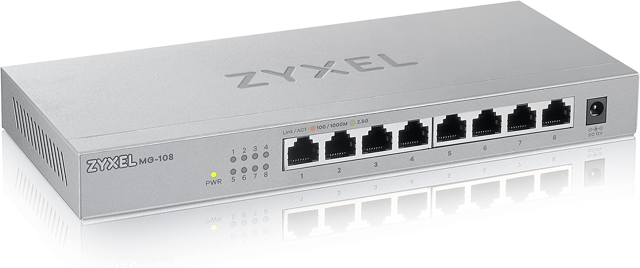 Zyxel 2,5G Multi-Gigabit Unmanaged Switch mit fünf Ports für Home ...