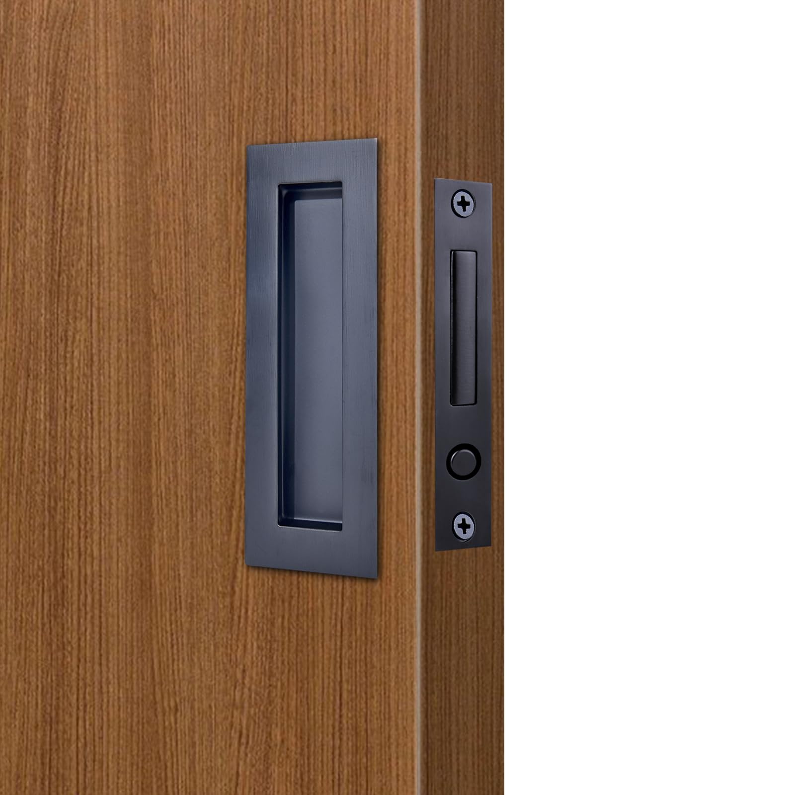 Snapklik.com : Dontay Sliding Pocket Door Handles, 304 Stainless Steel ...