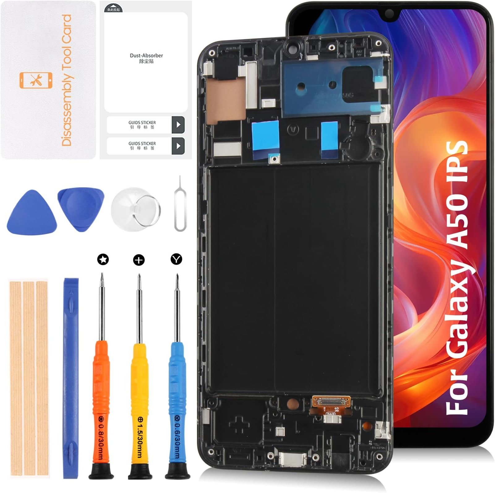 Amazon.com: A-MIND for Samsung Galaxy A50 A505 LCD Display Screen ...