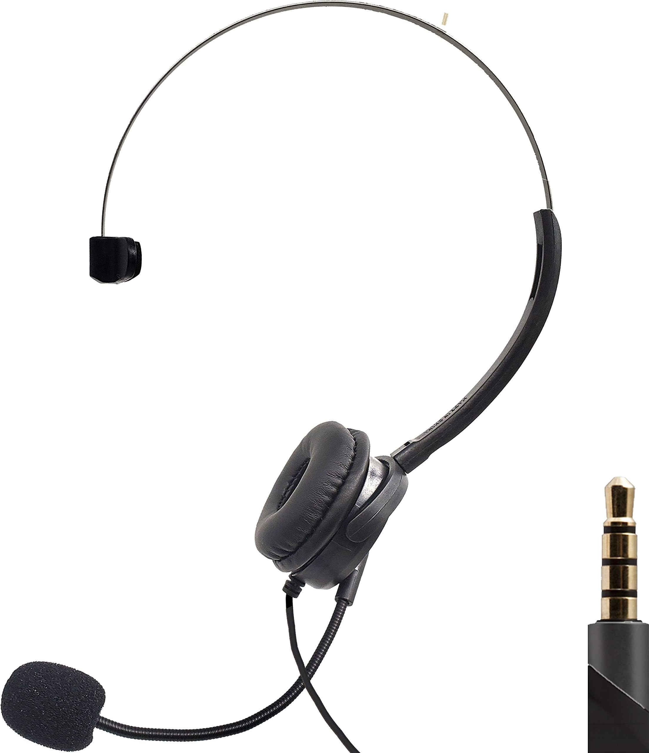 Amazon.com: Gaming and Chatting Single Headset Over-Ear with Boom ...