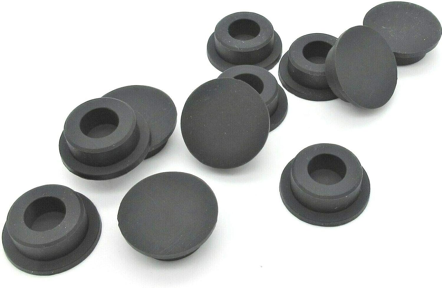 7/8" Rubber Hole Plug. Push-in Compression Stem. Bumpers. Thick Panel ...