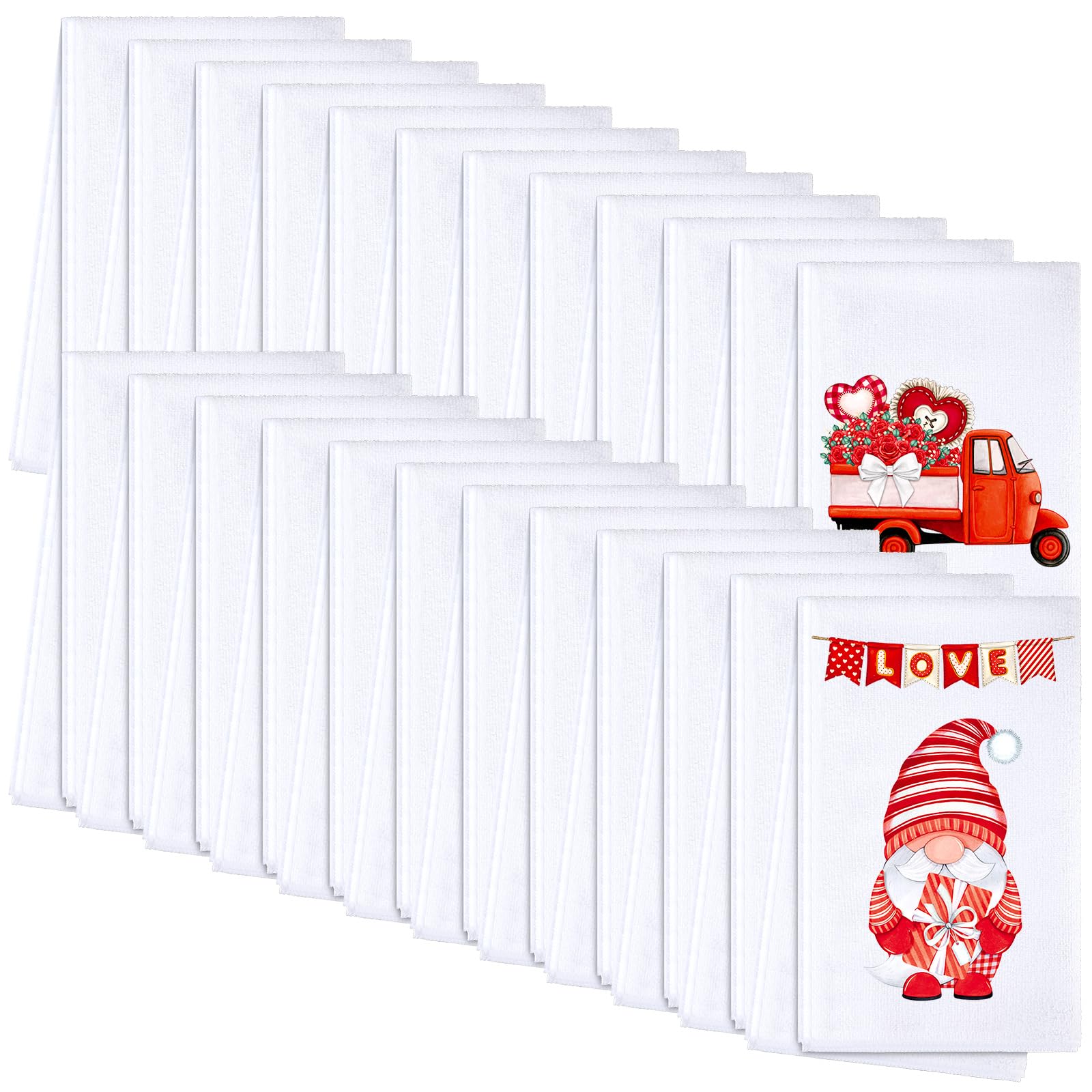 Amazon.com: Patelai Sublimation Dishtowel Absorbent Multi Purpose ...