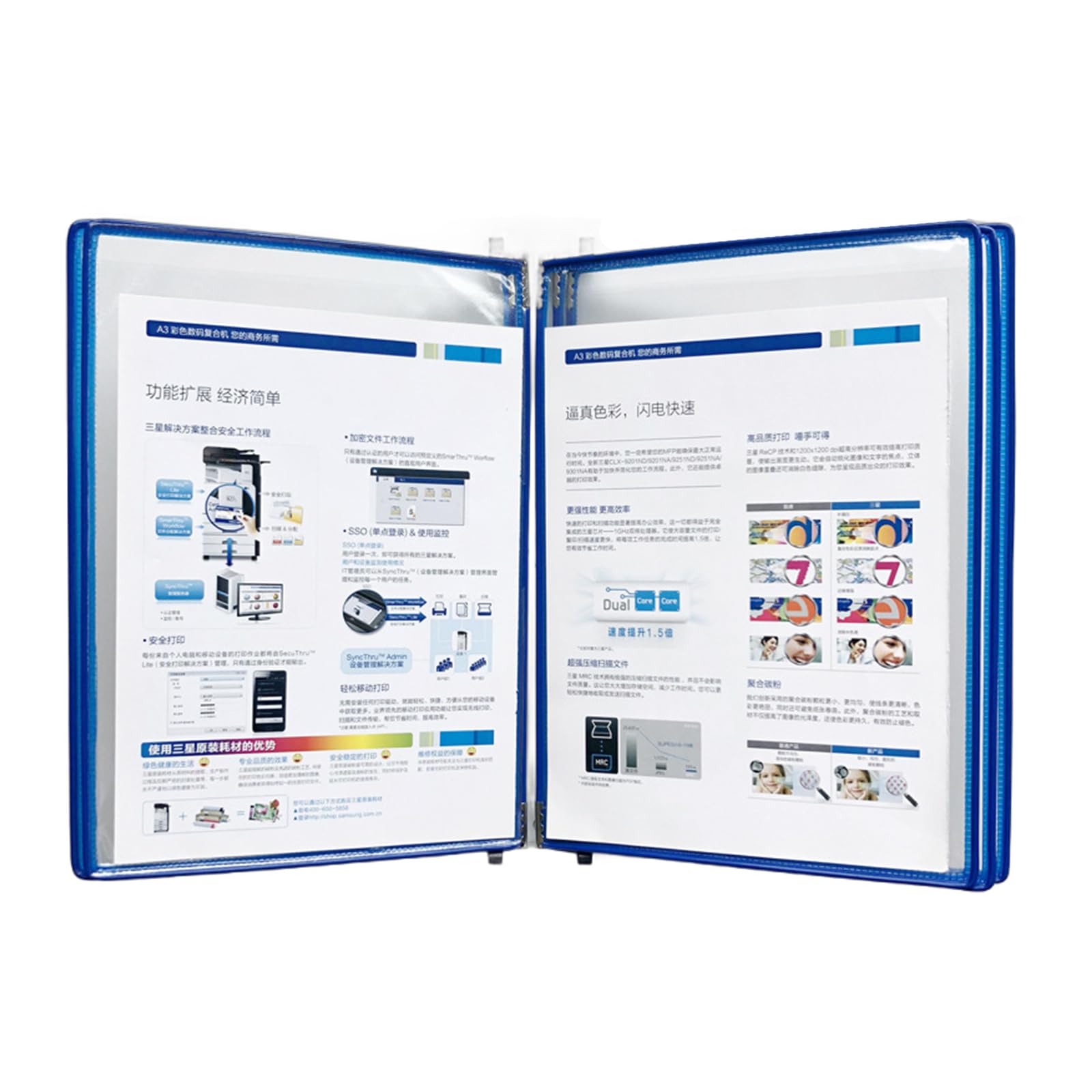 Amazon.com : NIHUIFA Vertical/Horizontal Wall Reference Organizer With ...