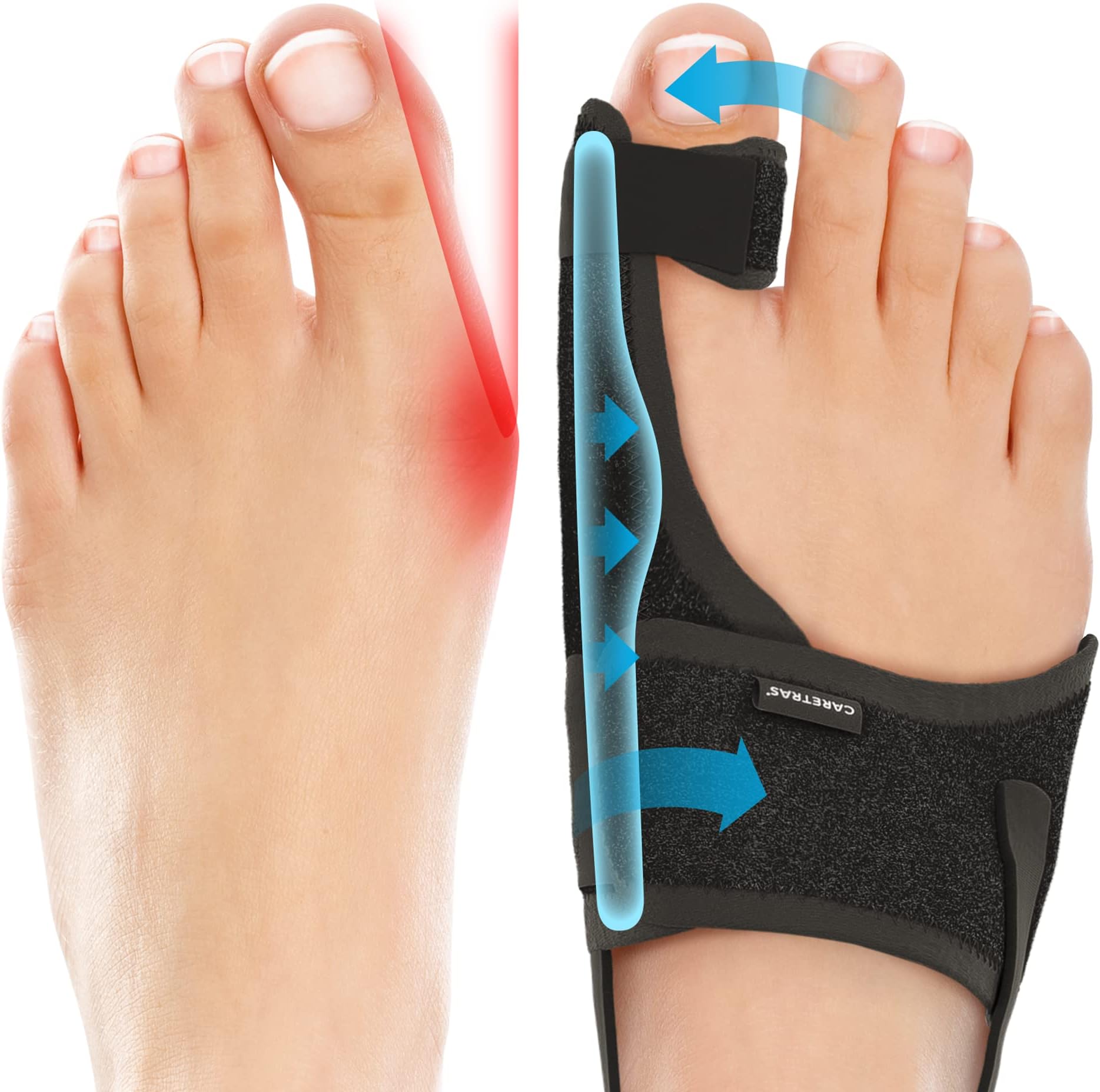 Amazon.com: Dr. Scholl's BUNION RELIEF & TOE CORRECTOR // Massaging Gel ...