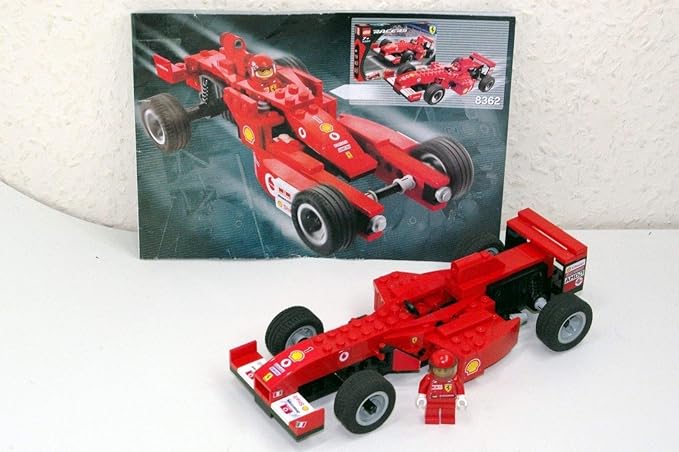LEGO Racers 8362: Ferrari F1 Racer 1:24 : Amazon.co.uk: Toys & Games