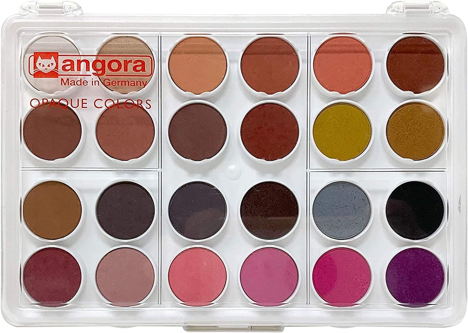 Amazon.com: Angora 36 Pan Watercolour Set- : Toys & Games